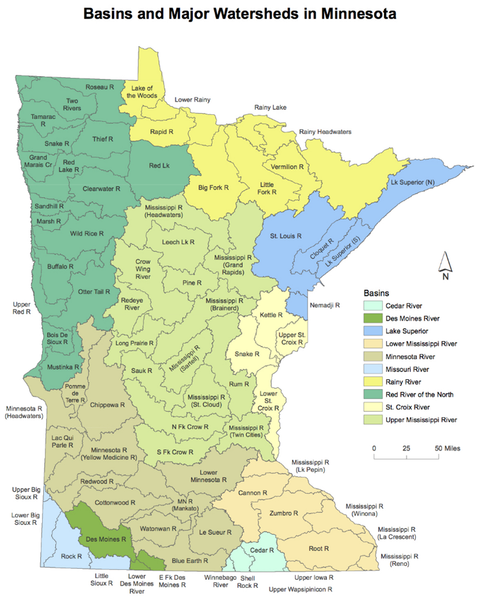 Did You Know... Minnesota Has 81 Major Watersheds Throughout the State ...